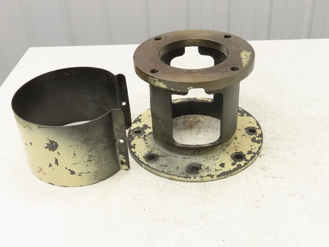 NEMA 364TC PUMP Motor C-Face Adapter Steel Bell Housing 4-Bolt SAE-D ...