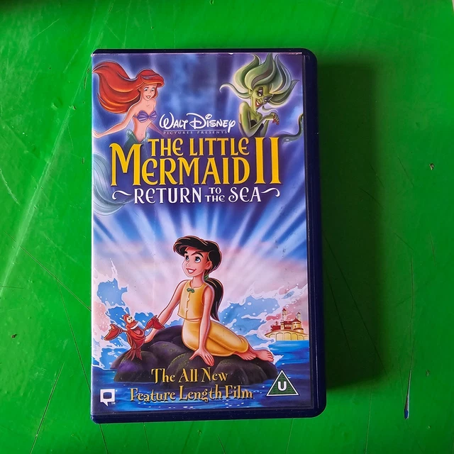THE LITTLE MERMAID II (2) Return To The Sea - Disney - PAL VHS £6.00 ...