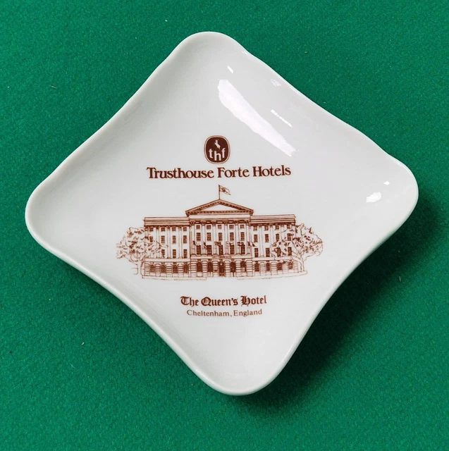 RARE VINTAGE THF Trust House Forte Queens Hotel Cheltenham Pilvuyt Dish ...