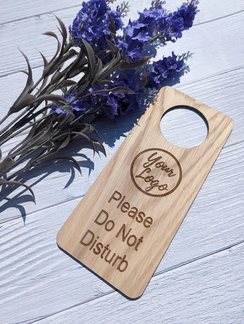 DO NOT DISTURB - Wooden Door Sign, Personalised Sign, Home Working, WFH ...