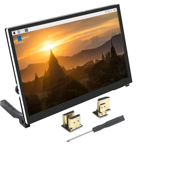 10.1'' INCH 1024X600 Touchscreen Monitor for Raspberry Pi HDMI IPS LCD ...