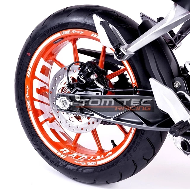 STICKER FELGENSTICKER WHEELS Decor KTM Duke RC 125 200 250 390 Rim ...
