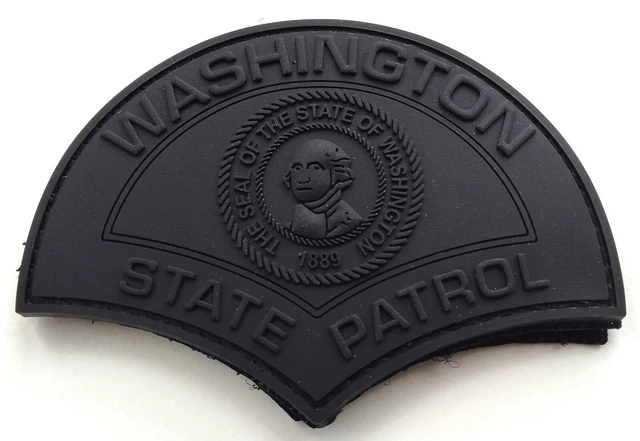 SMALLER SUBDUED PVC Washington State Patrol Police Patch $31.00 - PicClick