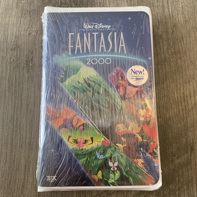 FANTASIA 2000 (WALT Disney) - VHS Video Tape - SEALED EUR 17,04 ...