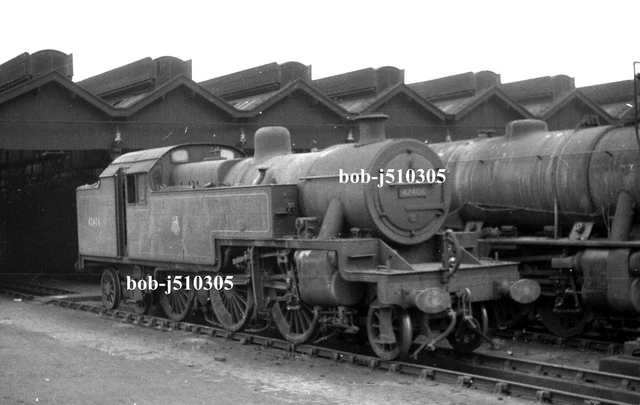STEAM RAILWAY PHOTO : 42406 FOWLER 4MT @ MIRFIELD SHED 56 £2.99 ...