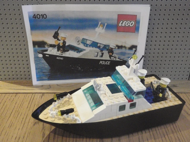 LEGO CLASSIC / City 4010 Police Rescue Boat (Complete) £25.00 - PicClick UK