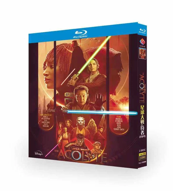 STAR WARS:THE ACOLYTE:2024 TV Series Blu-ray DVD BD 2 Disc All Region ...