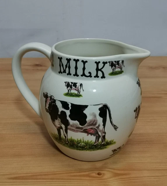 VINTAGE VICTORIA WARE Ironstone 'Pure Milk' Large Cow Jug - Great ...