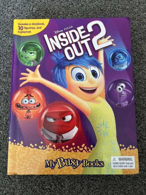 DISNEY PIXAR INSIDE Out 2 Busy Book Brand New. £25.00 - PicClick UK