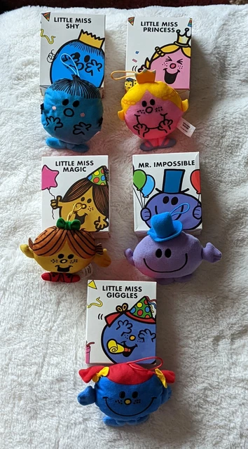 MR MEN LITTLE Miss Plush Soft Toy x5 McDonald's Happy Meal 2021 Bundle £5.99 - PicClick UK
