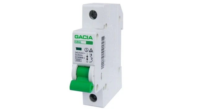 DISJONCTEUR C40 40A 1P 6kA AC GACIA /T2FR EUR 7,24 - PicClick FR