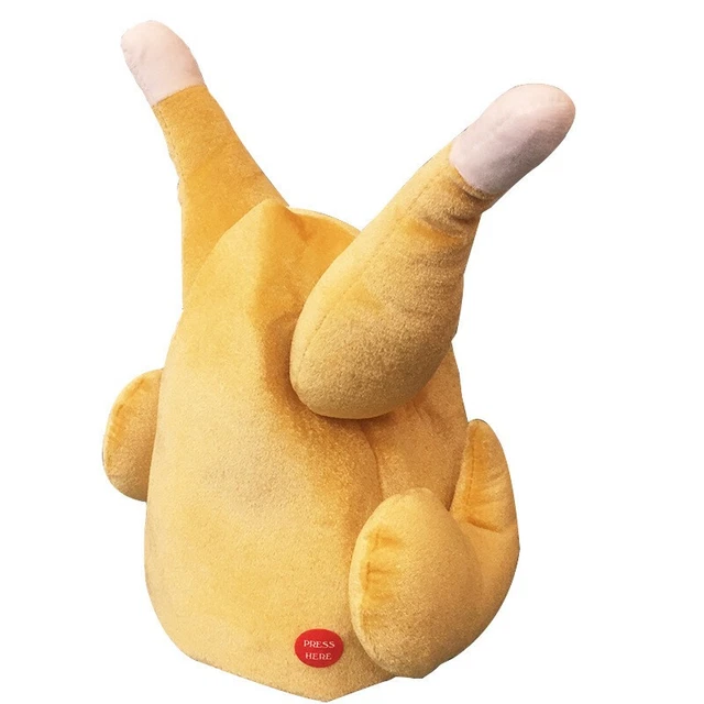 NOVELTY ELECTRIC DANCING Turkey Hat Chicken Leg Cap Turkey Hat Party ...