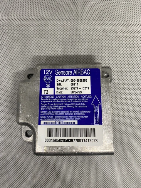 PEUGEOT BOXER CITROEN Relay Fiat Ducato Airbag Control Unit £160.00 ...