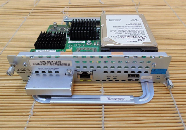 CISCO NME-NAM-120S CISCO Branch Routers Series Network Analysis Module ...