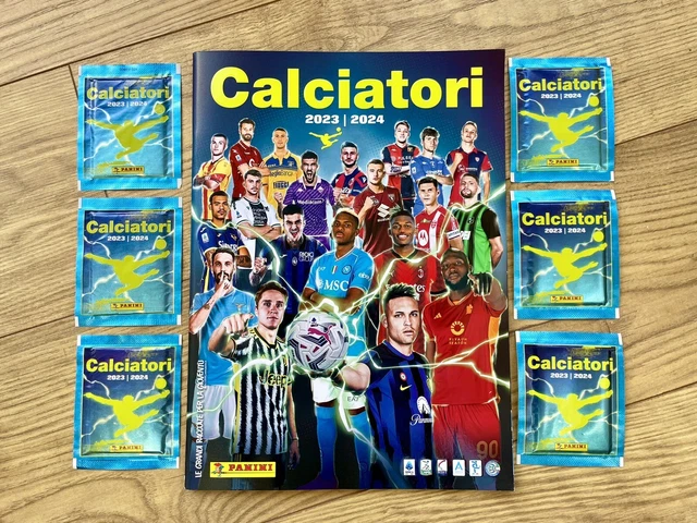 PANINI CALCIATORI 2023/2024 Album and 6x Packets (Italy, Serie A) £13. ...