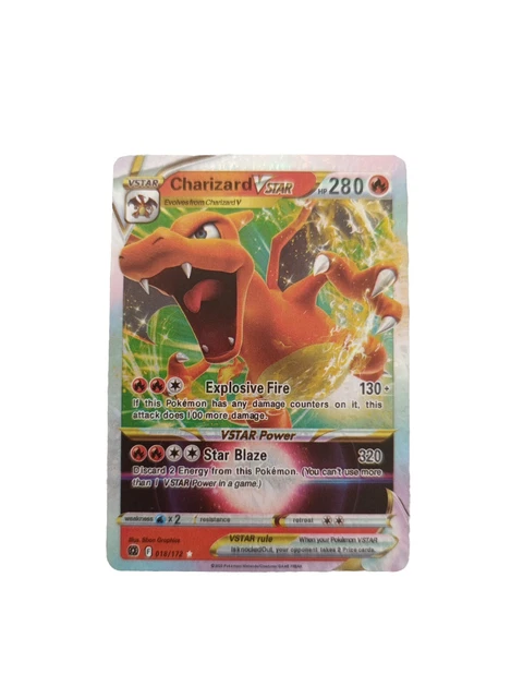 CARTE POKEMON CHARIZARD HP 280 Vstar EUR 1,00 - PicClick FR