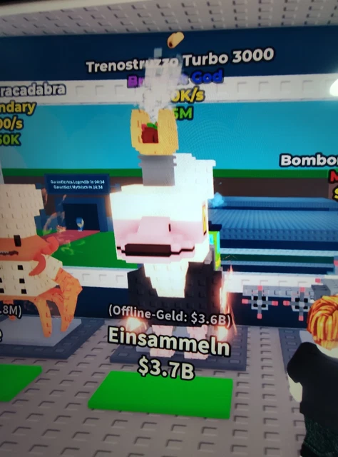 STEAL A BRAINROT SAB Trenostruzzo Turbo 3000 Rebirth/Wiedergeburt 12 ...