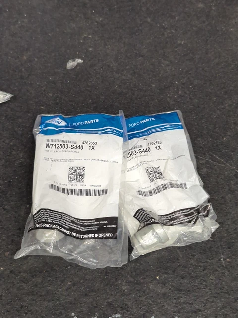 (2) GENUINE FORD Stabilizer Link Nut W712503-S440 $6.87 - PicClick CA