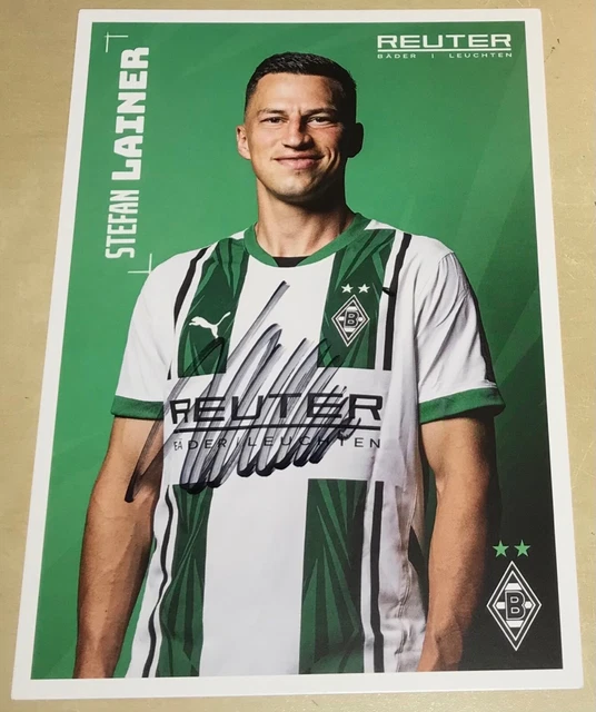 STEFAN LAINER ORIGINAL Signierte Autogrammkarte Borussia ...
