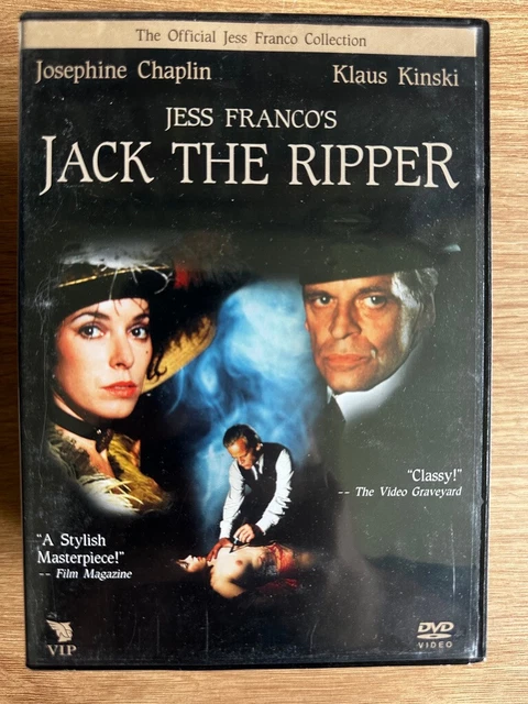 JACK THE RIPPER DVD 1976 Jess Franco Film Horror W/ Klaus Kinski Region ...