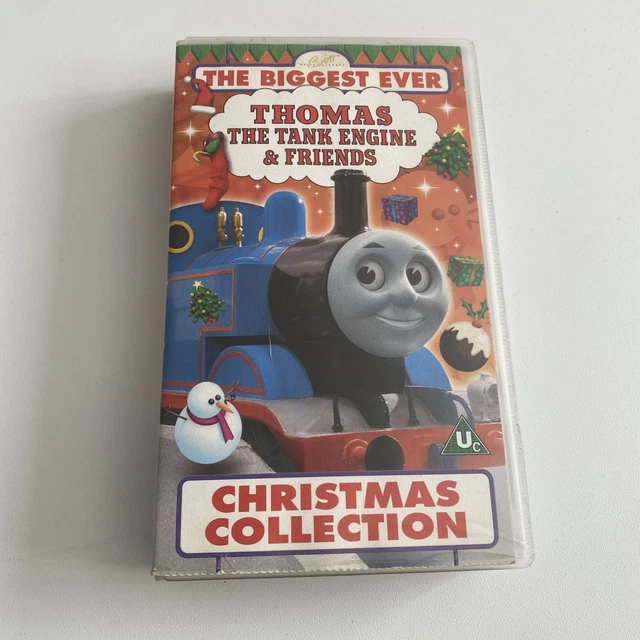 THOMAS THE TANK Engine & Friends Christmas Collection - PAL VHS Video ...