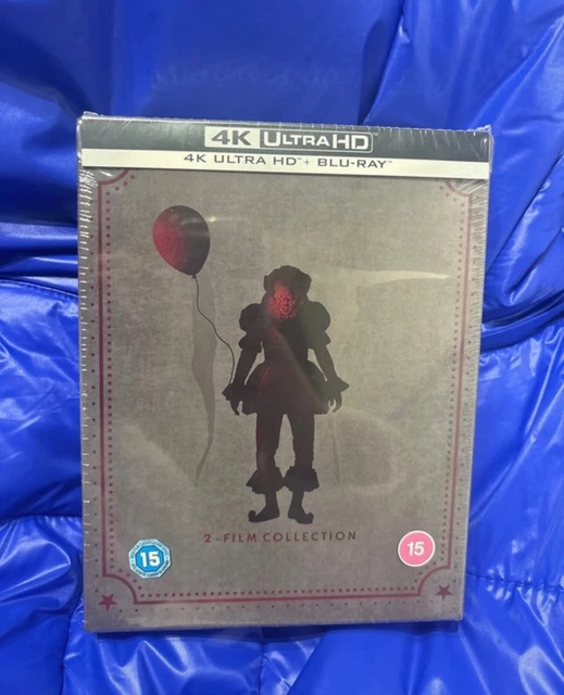 IT CHAPTER 1 & 2 (4K Ultra HD Blu Ray Collector’s Edition Steelbook Box ...