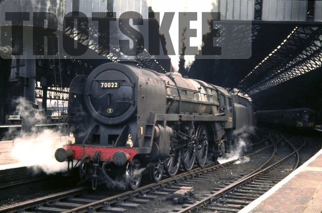 35MM SLIDE BR British Railways Steam Loco 70022 Class Britannia ...