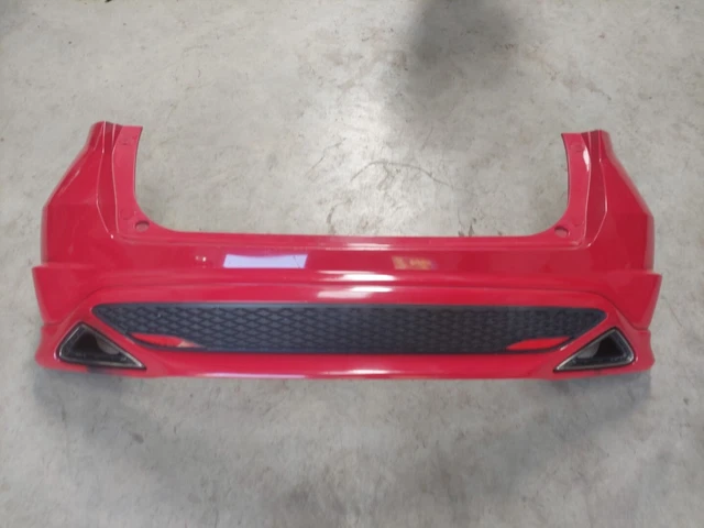 HONDA CIVIC TYPE R FN2 Complete Rear Bumper Milano Red 2007-11 *PLEASE ...