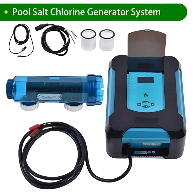 SWIMMING POOL COMPLETE Salt Salt Water System Chlorine Generator Kit ...