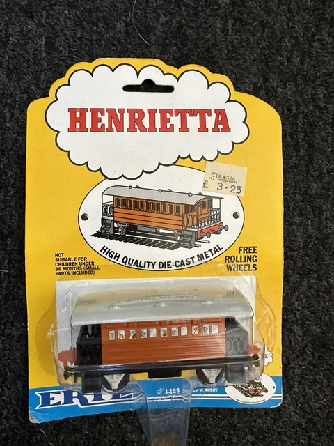 THOMAS THE TANK Engine - Henrietta - ERTL Colletable £35.00 - PicClick UK