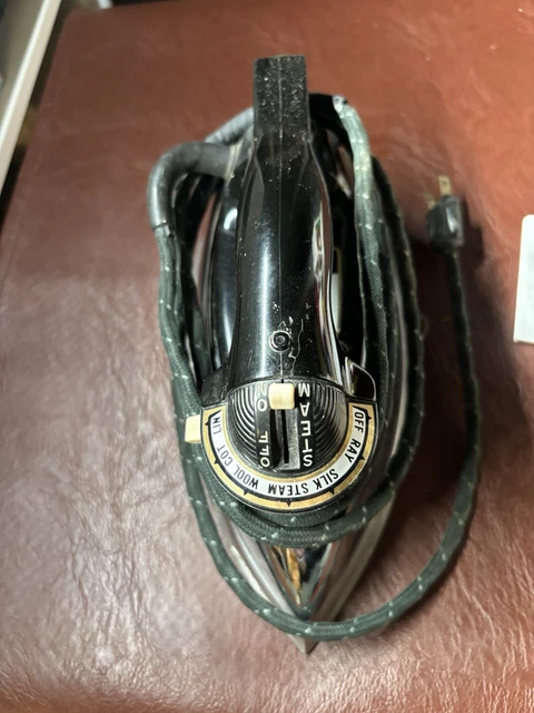 BEAUTIFUL VINTAGE 1950S Sunbeam Steam or Dry Iron Model S-5A £16.23 ...