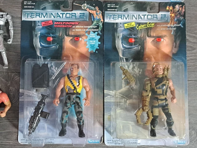 VINTAGE TERMINATOR 2 Action Figures By Kenner 1992 - HUGE LOT + Loose ...