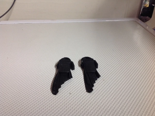 ACTION MAN SHARK attack black flippers for 12" figure g.i joe accessory ...
