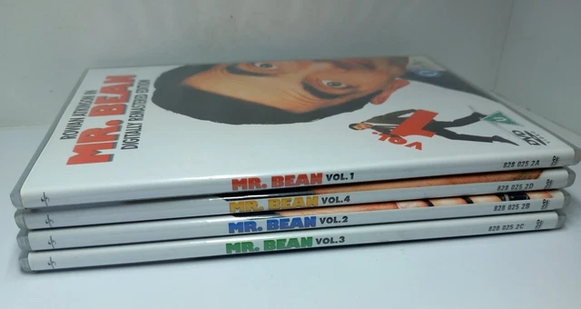MR BEAN ROWAN ATKINSON COMPLETE LIVE ACTION SERIES ALL 14 Eps DVD ...