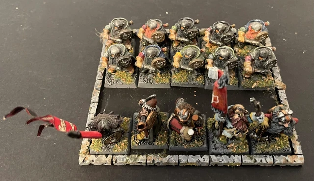 CITADEL DWARF REGIMENTS of Renown Bugmans Rangers EUR 129,08 - PicClick IT