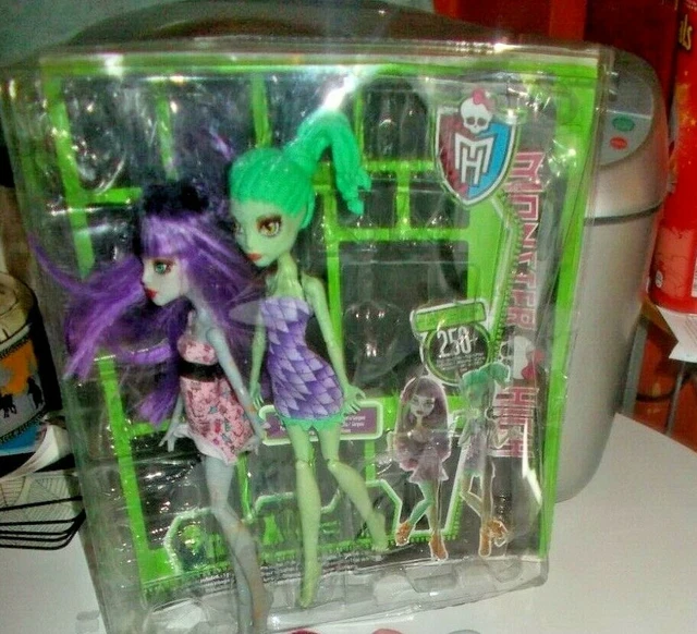 MONSTER HIGH CREATE A Monster Mummy+Gorgon+Outfits+Creation Chamber+3 ...