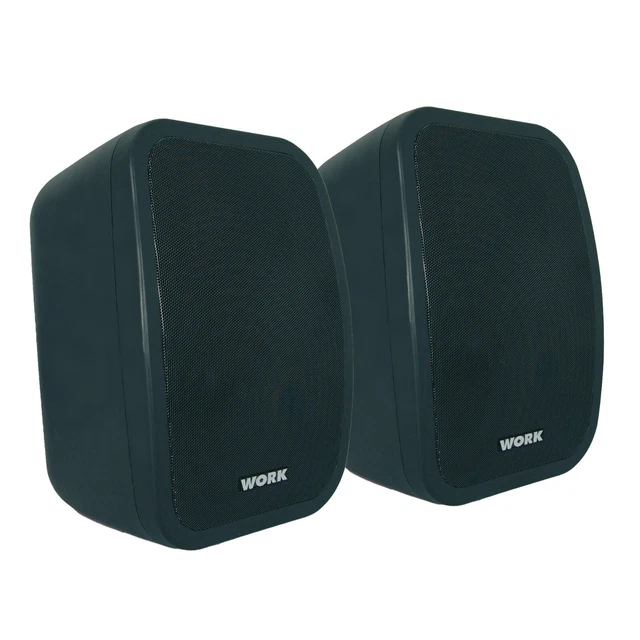 WORKPRO NEO 5A Active/Passive Wall Mounted Loudspeakers (Pair) Black *70% OFF!* £79.00 - PicClick UK