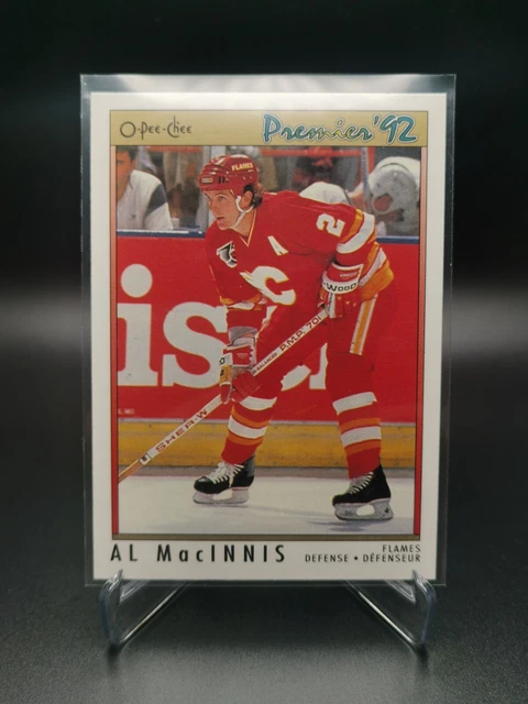 AL MACINNIS 1992 O-Pee-Chee Premier #81 Calgary Flames EUR 1,61 ...