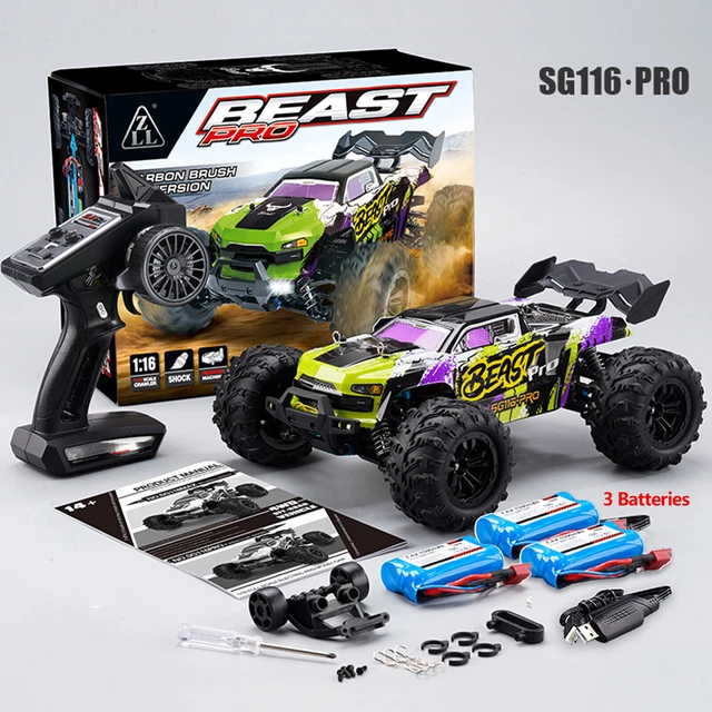 RC CAR 4WD 70KM/H High Speed Remote Control Trucks Monster Crawler Cars ...