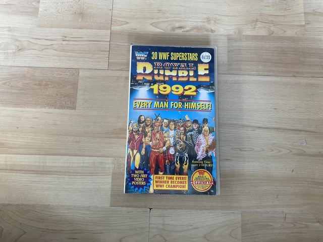 WWE / WWF Royal Rumble 1992 VHS - Rare £7.00 - PicClick UK