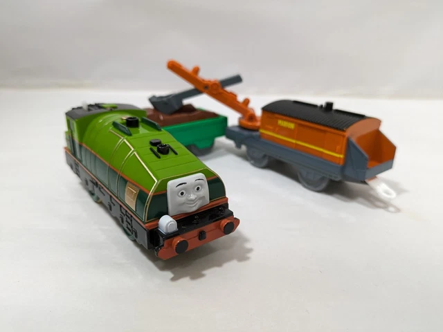 THOMAS & FRIENDS TOMY Plarail Trackmaster Gator and Marion Rare Train ...