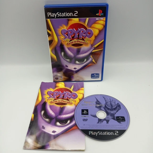 SPYRO ENTER THE Dragonfly PS2 Game Sony PlayStation 2 Complete With ...