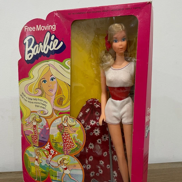 VINTAGE BARBIE FREE MOVING 1974 Mattel New in Box TNT Sports #7270 $545 ...