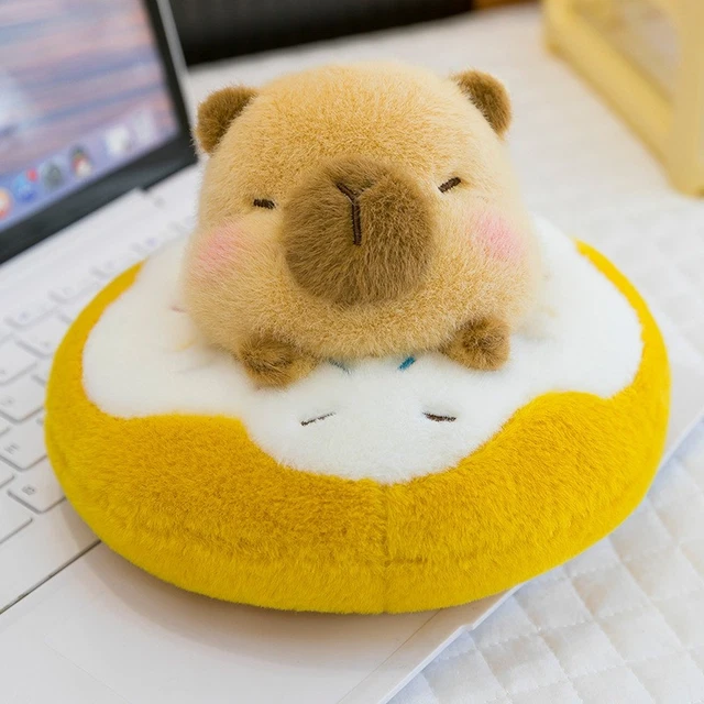 CUTE CAPYBARA PLUSH Toy With Pp Cotton Filling For Kids Room Decor $17. ...