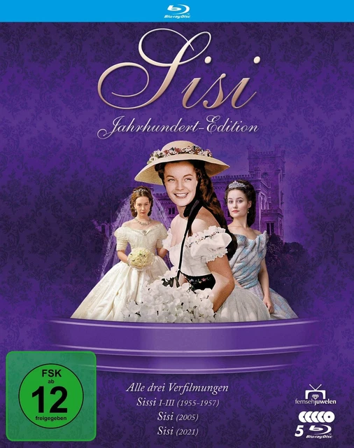 SISI: JAHRHUNDERT-EDITION (ALLE drei Sisi-Verfilmungen) (Blu-ray ...