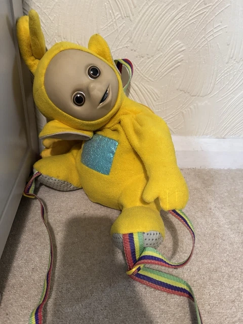 TELETUBBIES LAA LAA Rucksack Bag Backpack Plush VINTAGE 1996 16" £21.52 ...