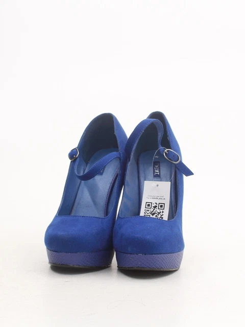 NEXT WOMEN'S HEELS UK 6 Blue 100% Other Platform £9.00 - PicClick UK