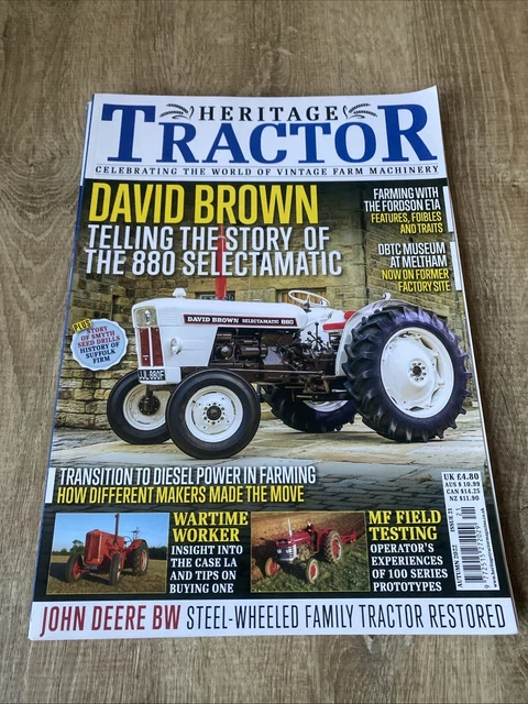 HERITAGE TRACTOR MAGAZINE Autumn 2022 Issue #21 Fordson Ferguson David ...