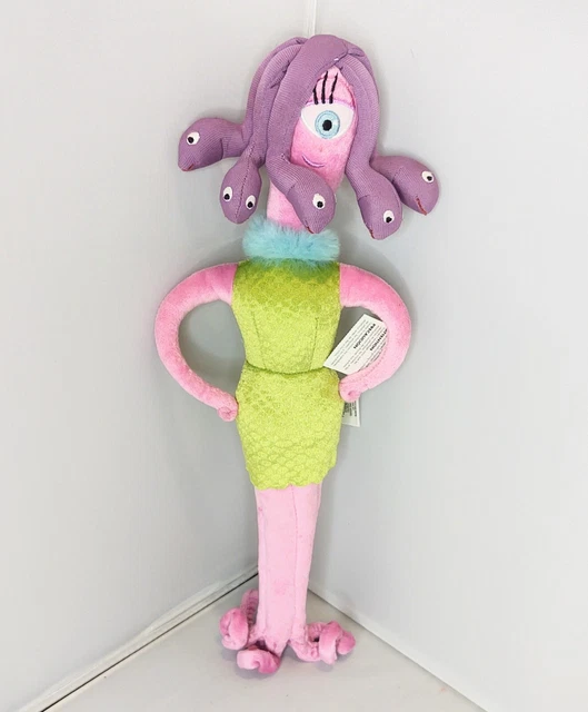 DISNEY PIXAR MONSTERS Inc Celia Mae Pink Cyclops plush toy Home Decor £ ...