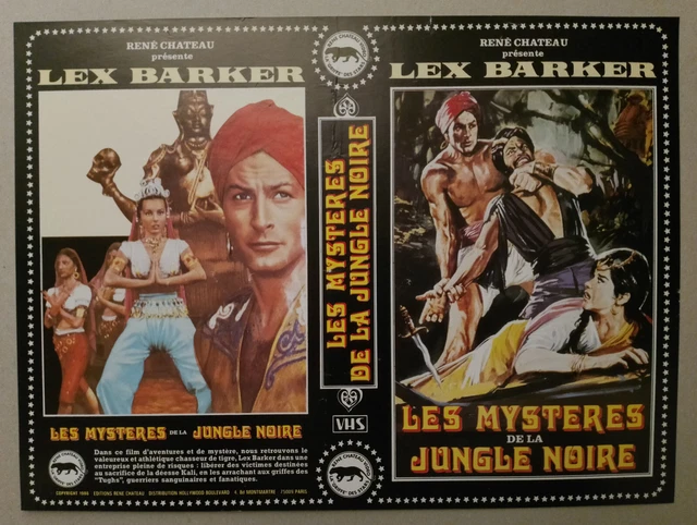 JAQUETTE VHS - Les Mysteres De La Jungle Noire - Vhs Sleeve - Rene ...